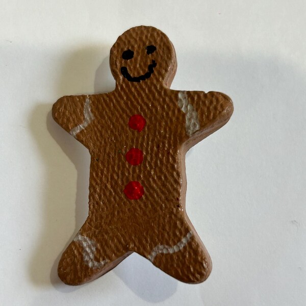Gingerbread Pin - Etsy