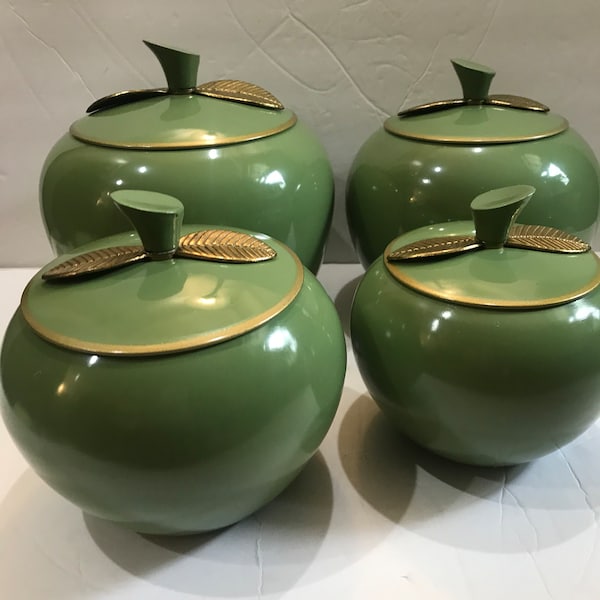 Apple Canisters - Etsy