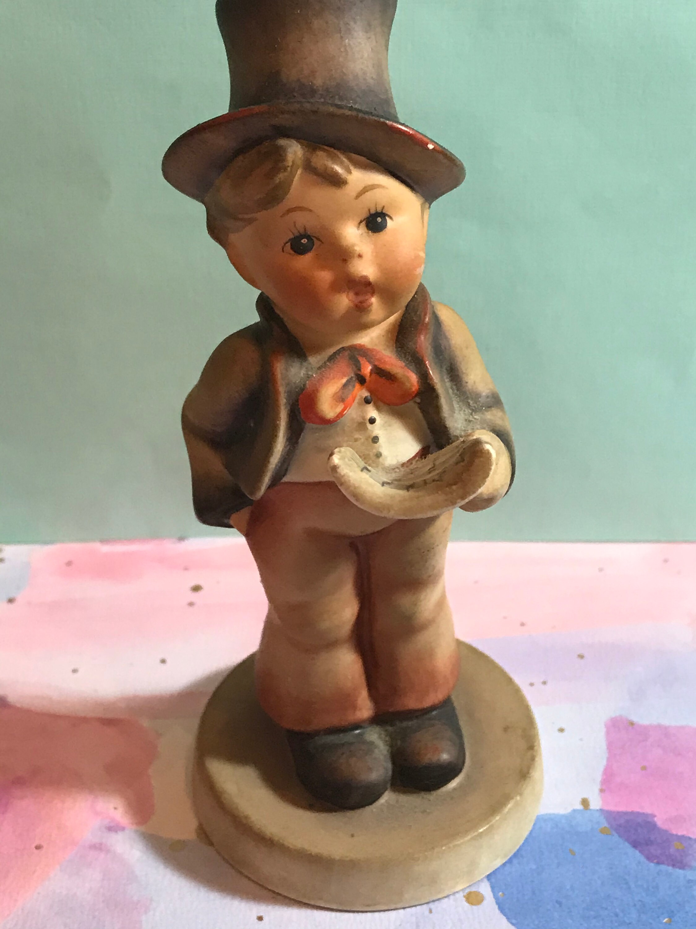 Vintage M J Hummel Street Singer Germany - Etsy