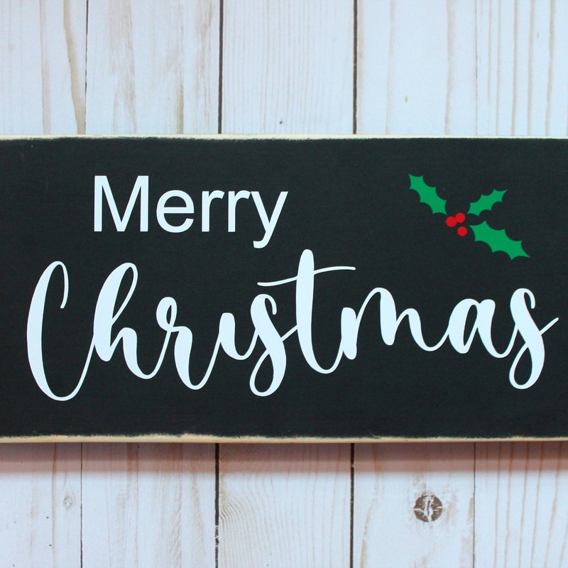 Small Christmas Sign - Etsy