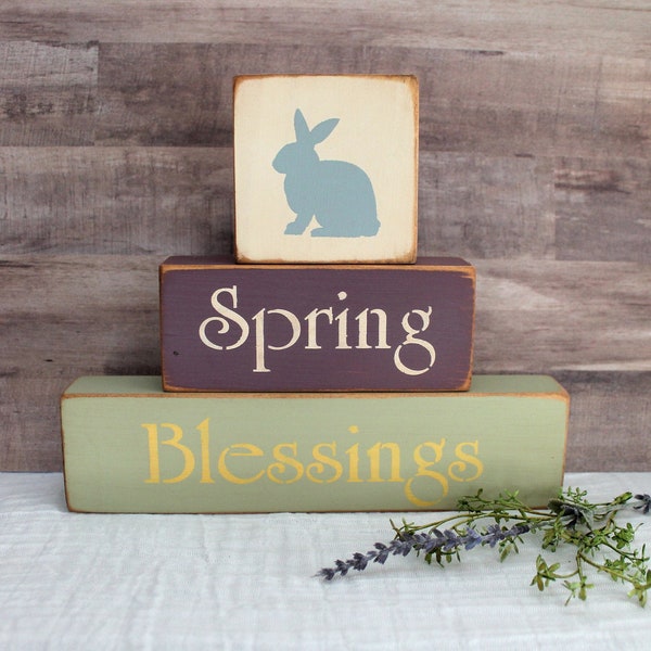 Wood Stacking Blocks - Etsy