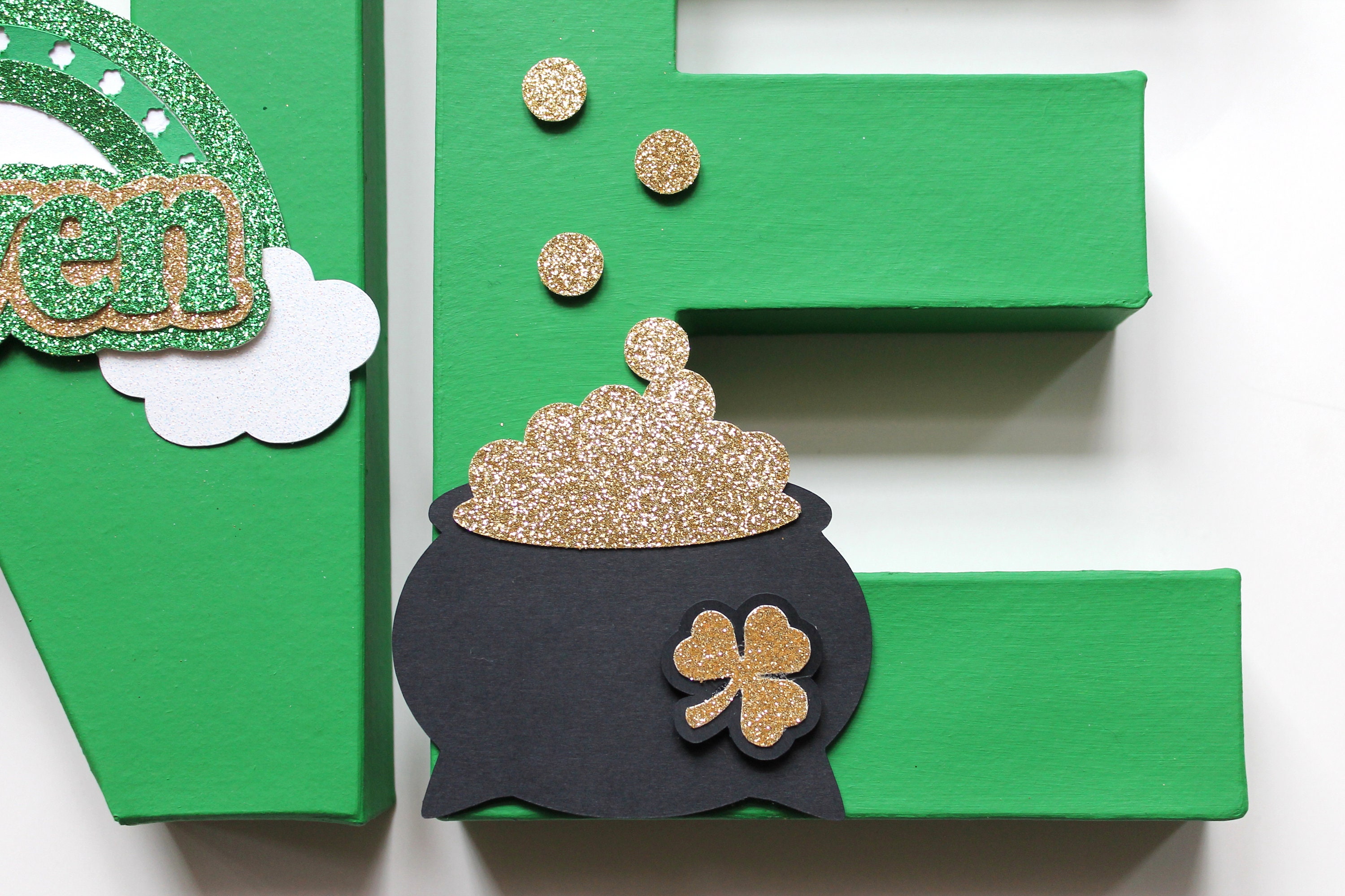 St. Patrick's Day Birthday Letters, St. Patrick's Day Birthday, Lucky ...