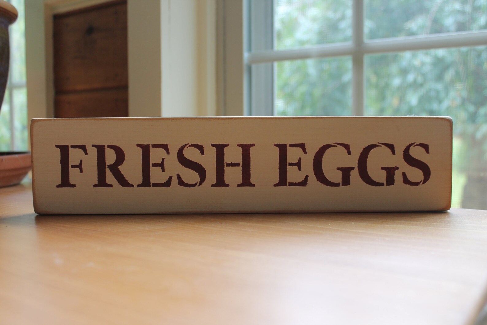 Fresh Eggs Sign Fresh Eggs Sign Outdoor Farmhouse Wall | Etsy