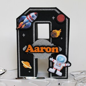 Outer Space Personalized Letter, Outer Space Letters, Outer Space Room ...