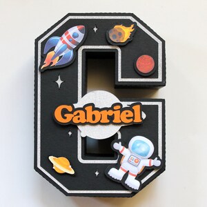 Outer Space Personalized Letter, Outer Space Letters, Outer Space Room ...