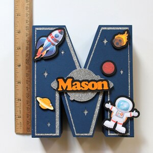 Outer Space Personalized Letter, Outer Space Letters, Outer Space Room ...