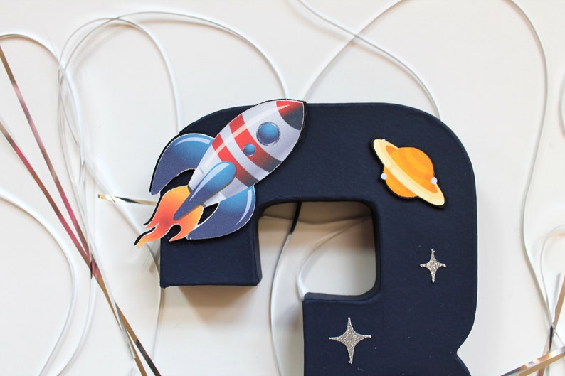 Outer Space Numbers Outer Space Birthday Decor Astronaut - Etsy