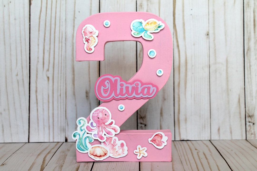 Under the Sea Numbers, Oneder the Sea Centerpiece, Oneder the Sea ...