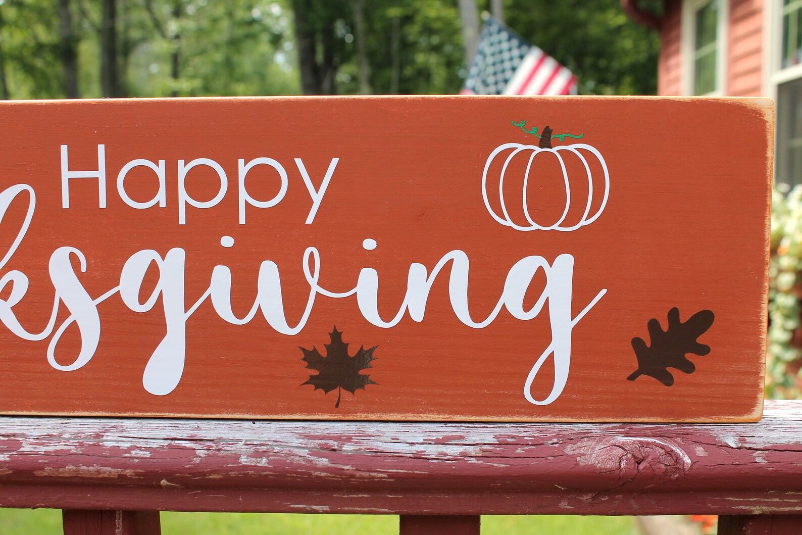 Happy Thanksgiving Sign Happy Thanksgiving Farmhouse Sign | Etsy