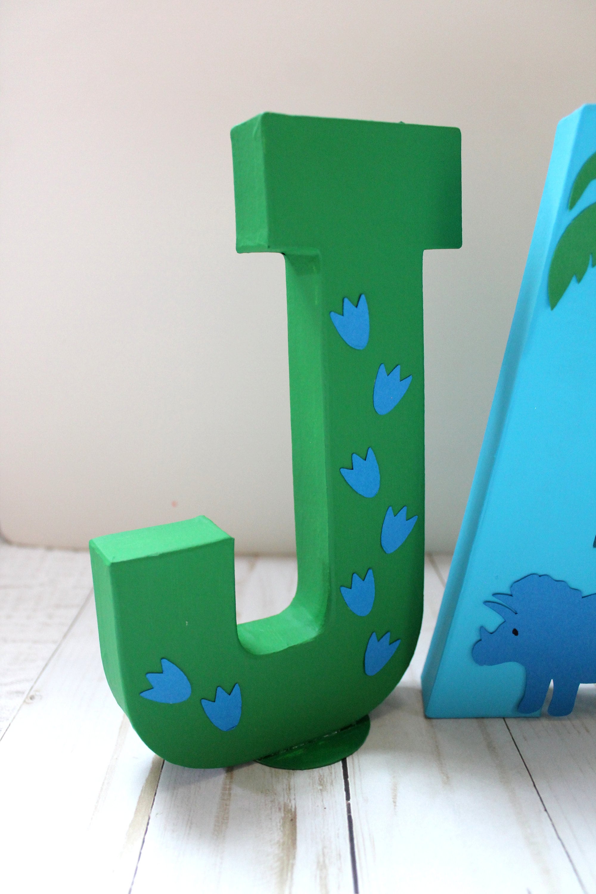 Dinosaur Custom Letters, Personalized Dinosaur Letters, Stand up ...