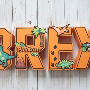 3 REX Birthday Letters, 3 Rex Birthday Centerpiece, 3 REX Birthday ...