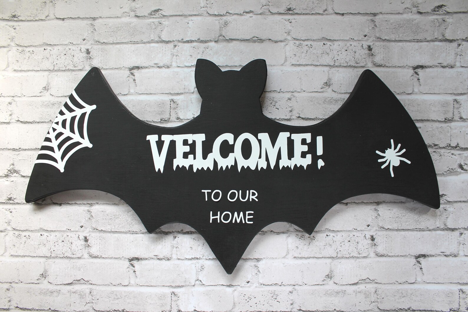 Bat Welcome Sign, Halloween Welcome Sign, Halloween Sign, Halloween Bat ...