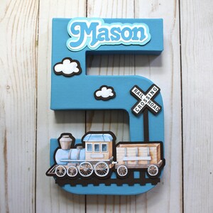 Chugga Chugga Two Two Blue Number 2 Train Birthday Decorations, Train ...