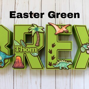 3 REX Birthday Letters, 3 Rex Birthday Centerpiece, 3 REX Birthday ...