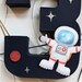 Outer Space Numbers Outer Space Birthday Decor Astronaut - Etsy