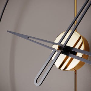 Large Modern Pendulum Wall Clock: Minimalist Design - Etsy