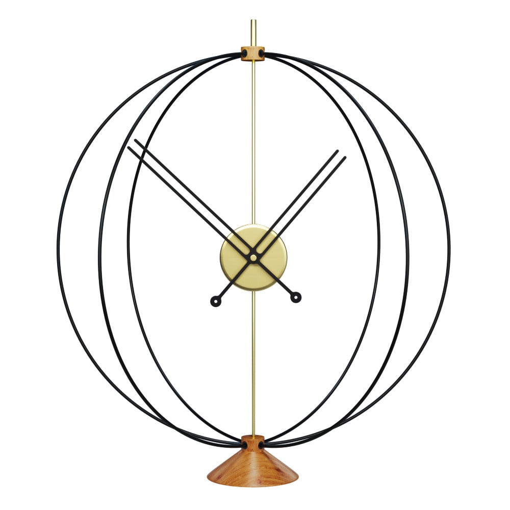 Table Clocks Modern Wood Table Clocks Clock on Stand Unique - Etsy