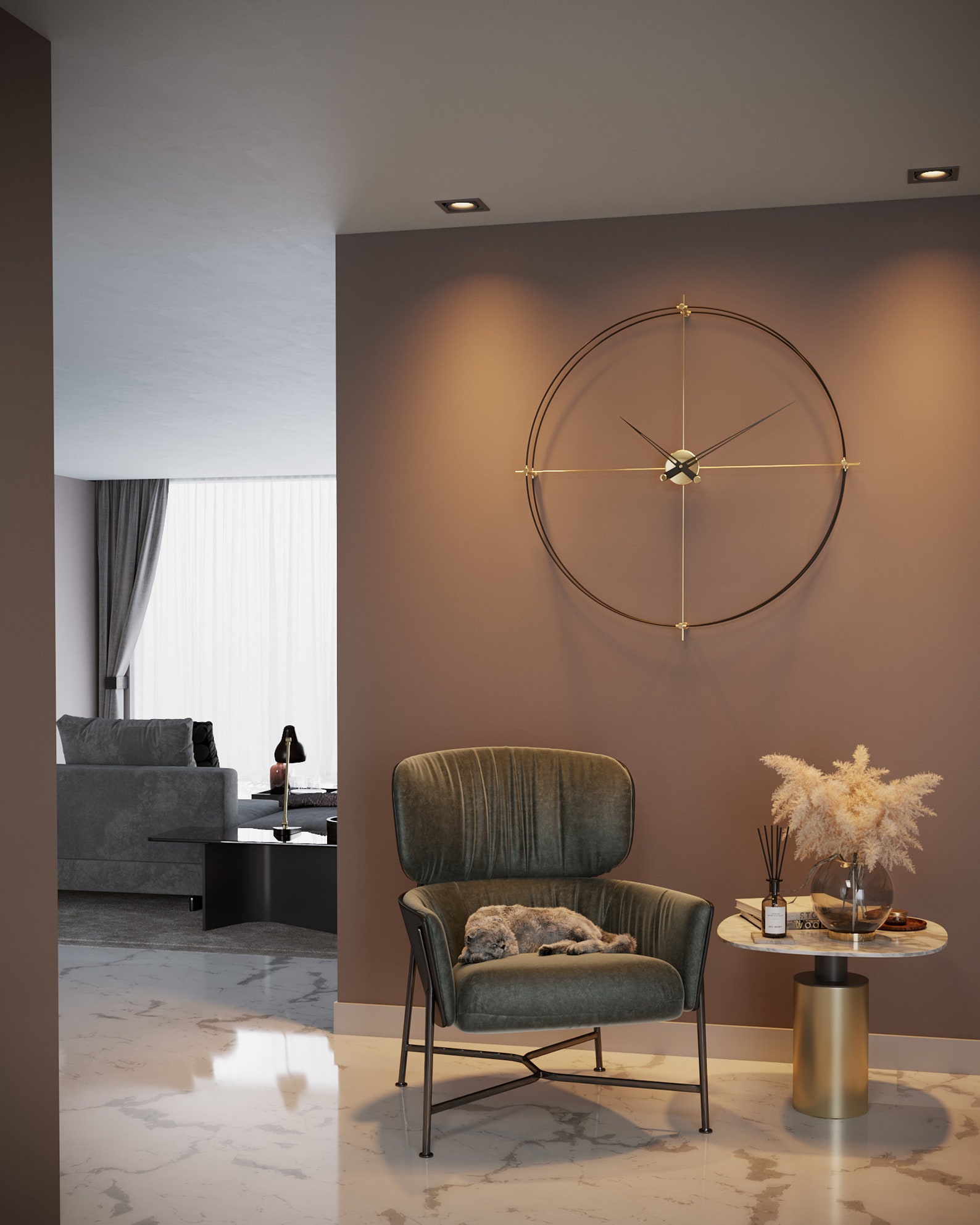 Large Wall Clock Modern Unique Wall Clocks Big Ben Wall - Etsy