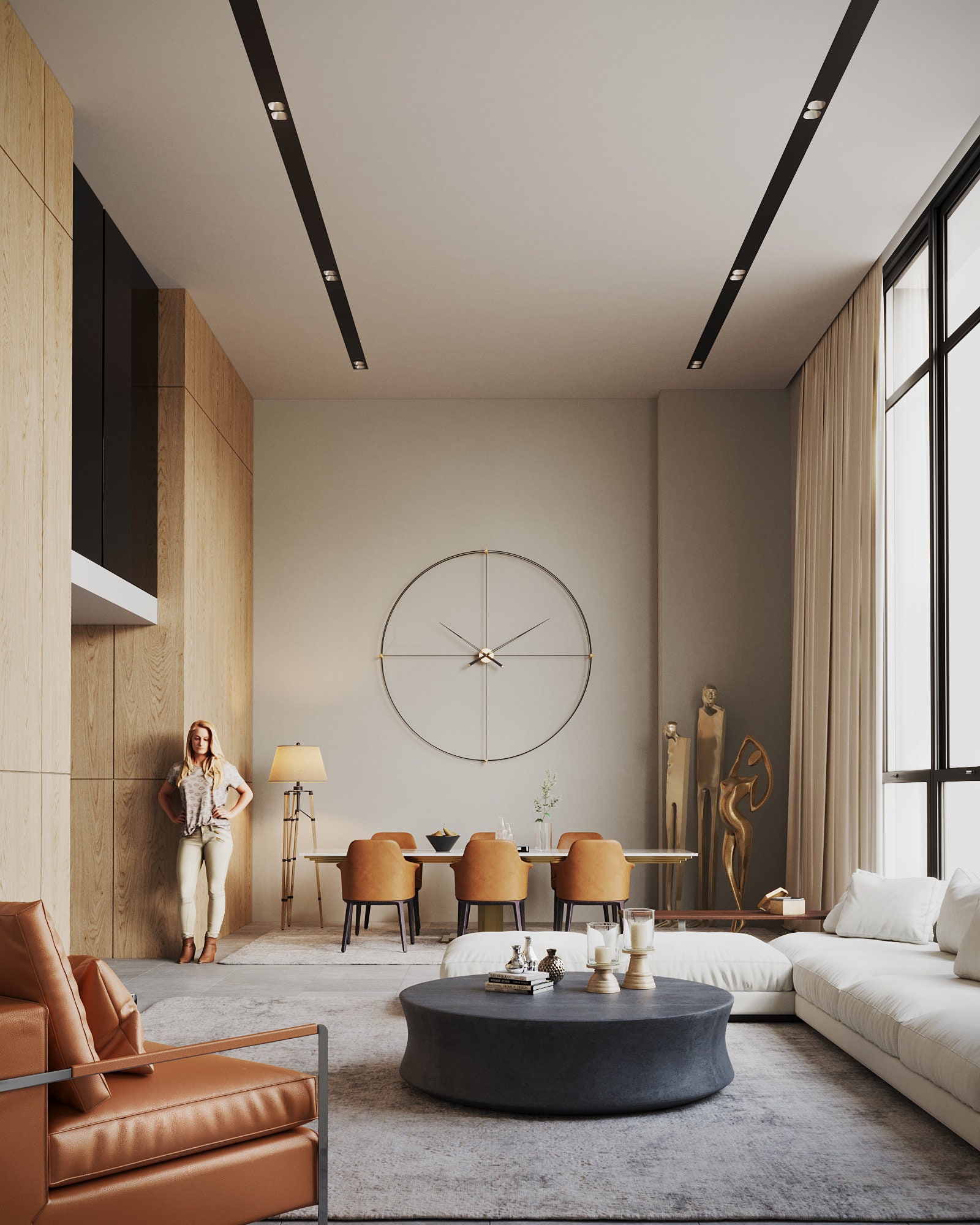 Large Wall Clock Modern Unique Wall Clocks Big Ben Wall - Etsy