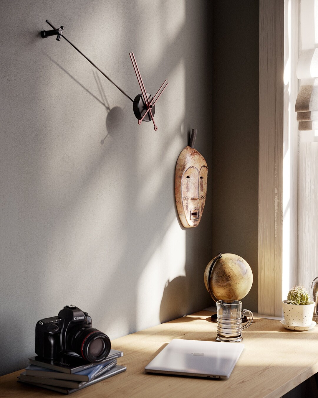 Wall Clock Modern, Unique Wall Clocks, Big Ben Wall Clock, Minimalist ...