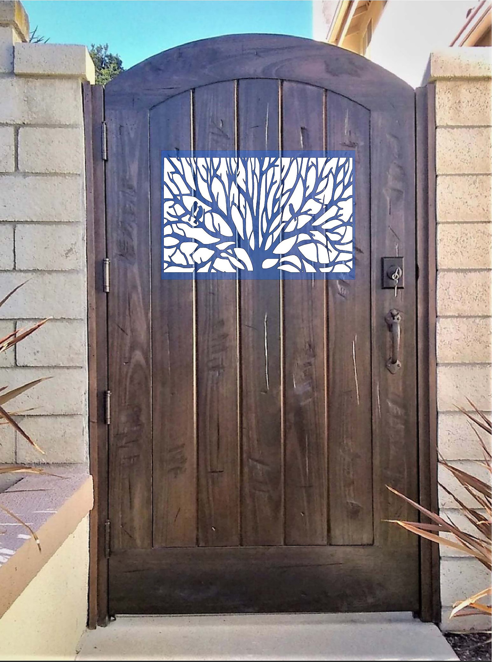 SVG DWG Dxf Cut File Fence Topper Gate Panel Birds in Bush Us - Etsy ...