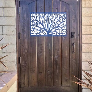 SVG DWG Dxf Cut File Fence Topper Gate Panel Birds in Bush Us Veteran ...