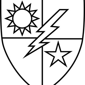SVG DWG Dxf Cut File 75th Ranger Regiment Theme Crest Circuit Plasma ...