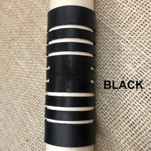 Custom Leather Walking Stick GRIP or Cane US Veteran Made USA - Etsy