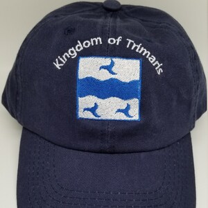 SCA Kingdom of Trimaris Embroidered Cap - Etsy