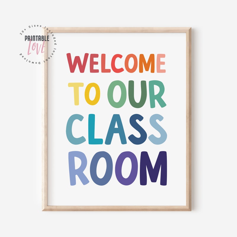 Classroom Signs - Etsy