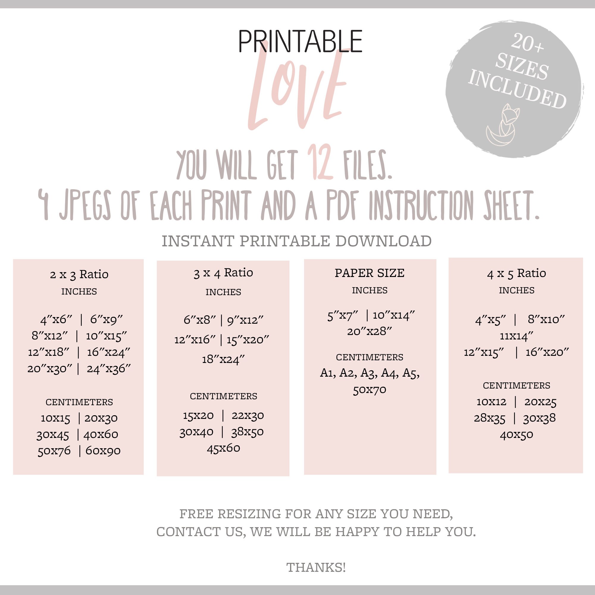 Set of 3 Prints ABC Printable Numbers 1-20 Rainbow Print | Etsy