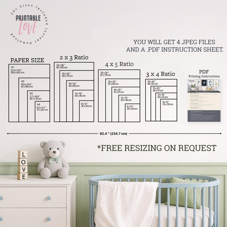 American Sign Language Alphabet Printable, ASL Poster, Sign Language ...