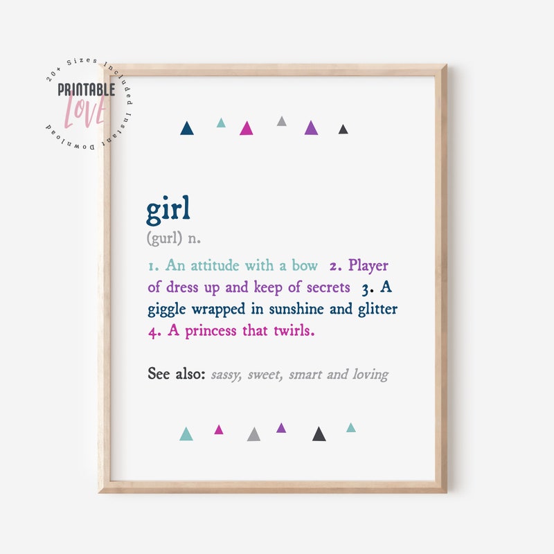 Girl Definition - Etsy