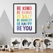 Be Kindbe Brave Be Silly Be You Printable Art Kids - Etsy