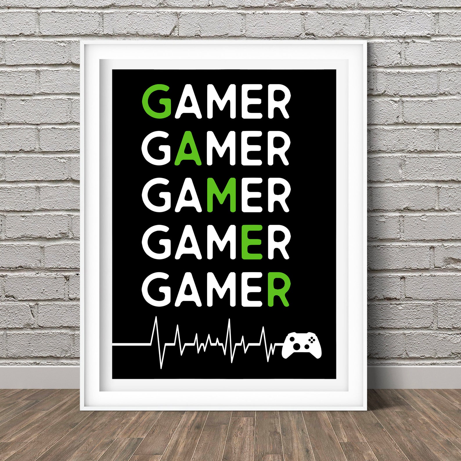 Gaming Poster Printable, Gamer Poster, Video Game Wall Art, Gamer Decor ...