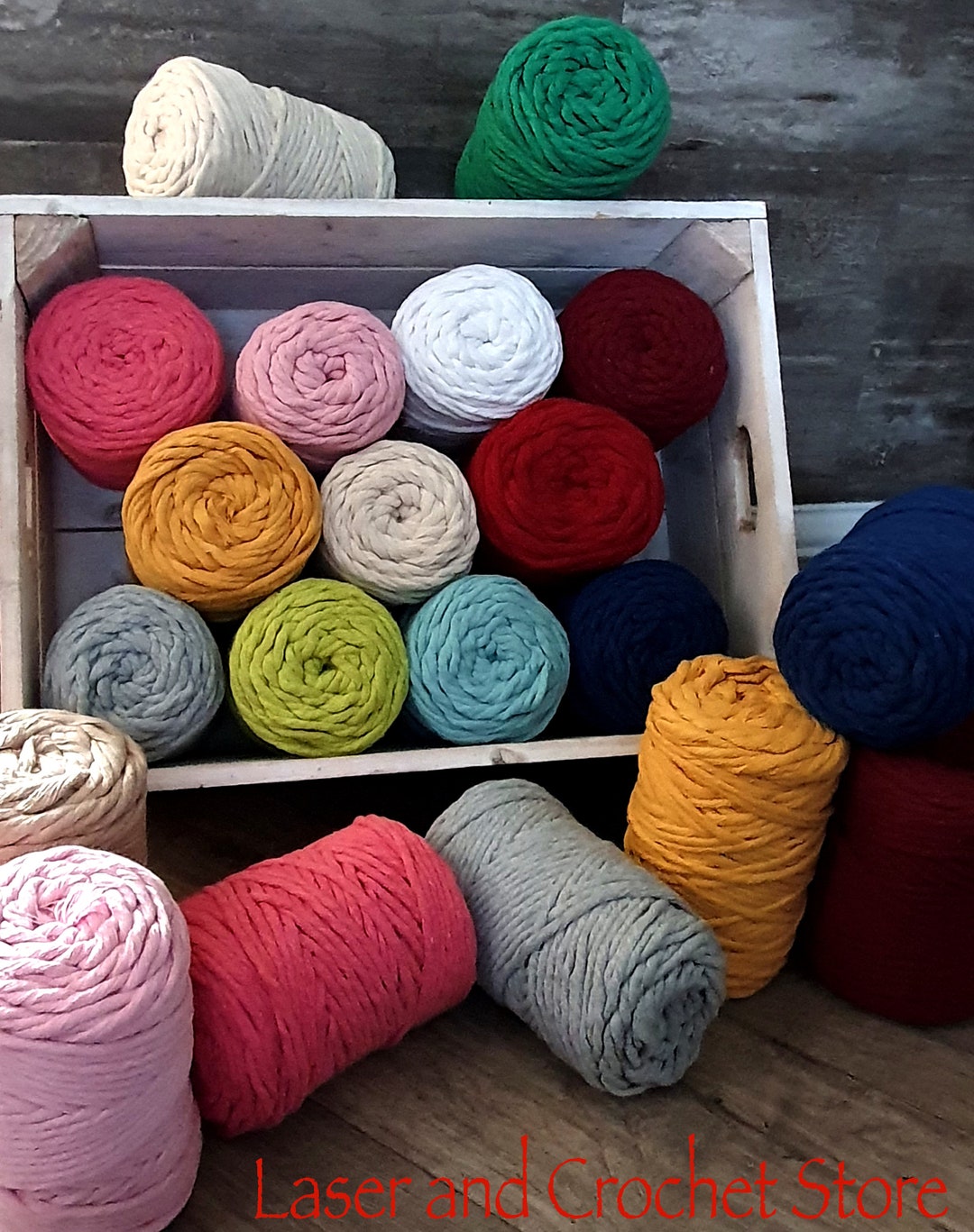 5mm Twisted Cotton Cord Rope Macrame DIY Craft Home - Etsy