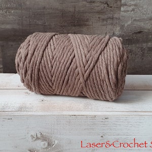 5mm Twisted Cotton Cord Rope Macrame DIY Craft Home - Etsy