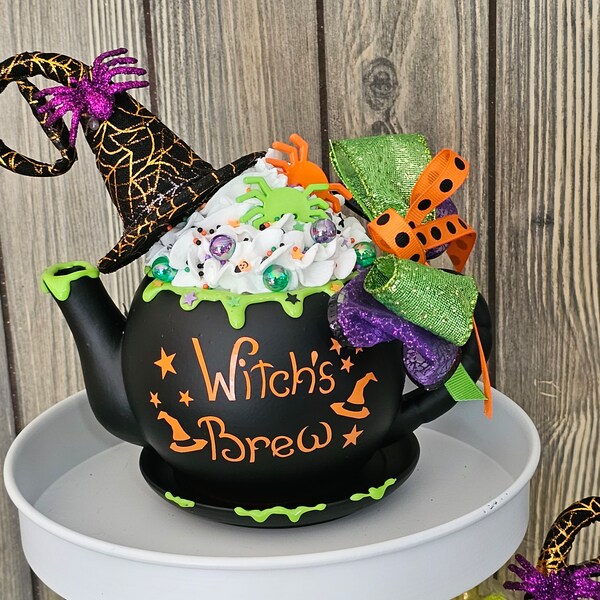 Halloween Teapot - Etsy