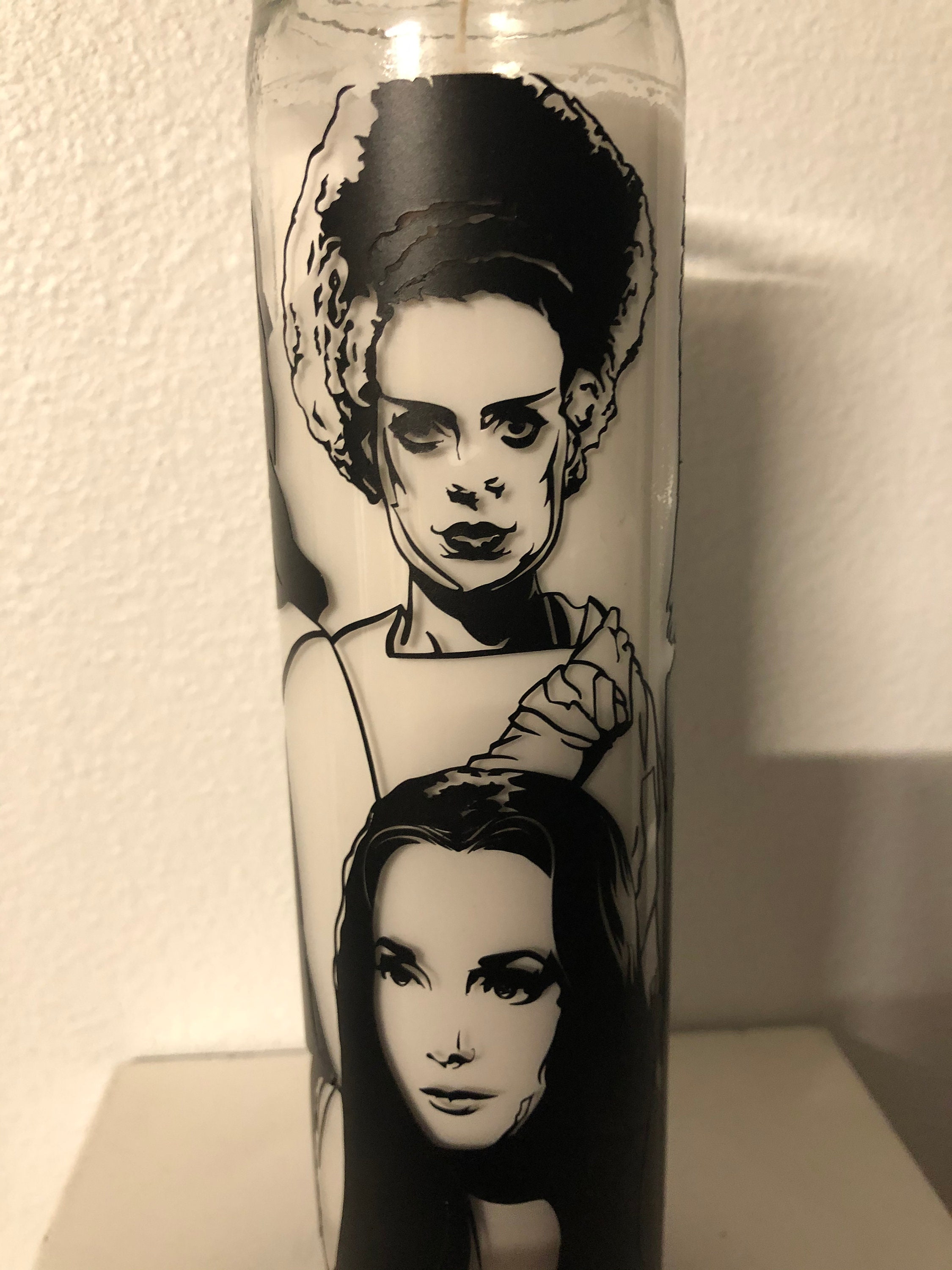 Goth Ghouls Prayer Candle | Etsy