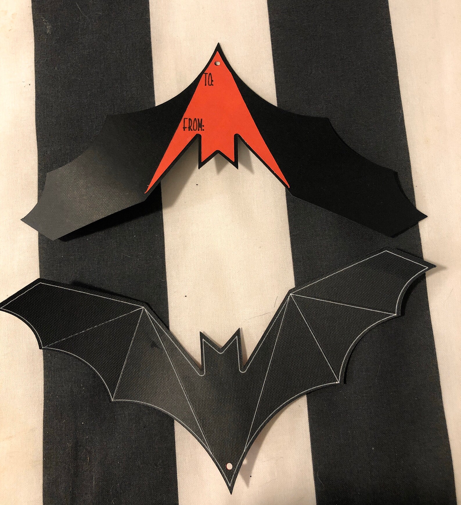 Hanging Bat Gift Tag 5 Pack - Etsy