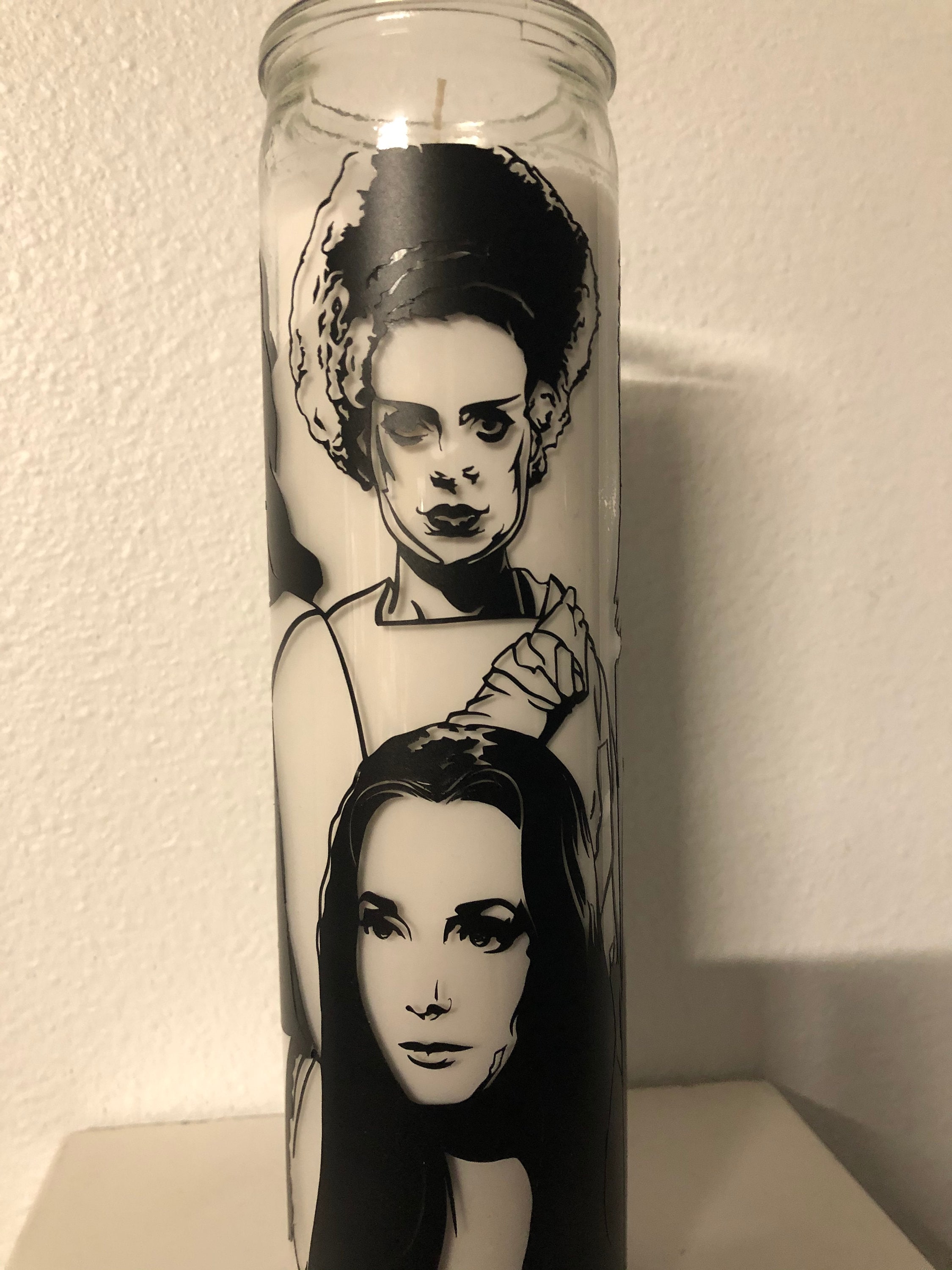 Goth Ghouls Prayer Candle | Etsy