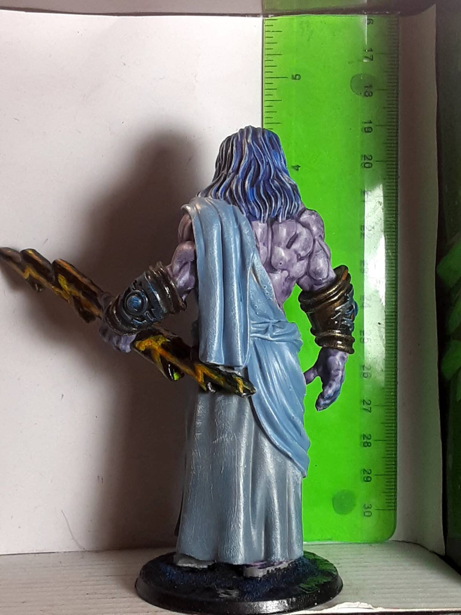 D&d Miniature Storm Giant W/lighting Bolt Hand Painted From 3d Print ...