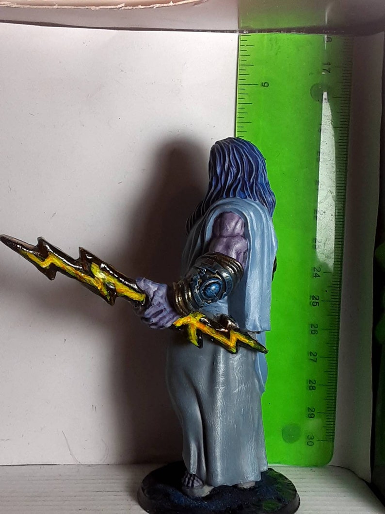 D&d Miniature Storm Giant W/lighting Bolt Hand Painted From 3d Print ...