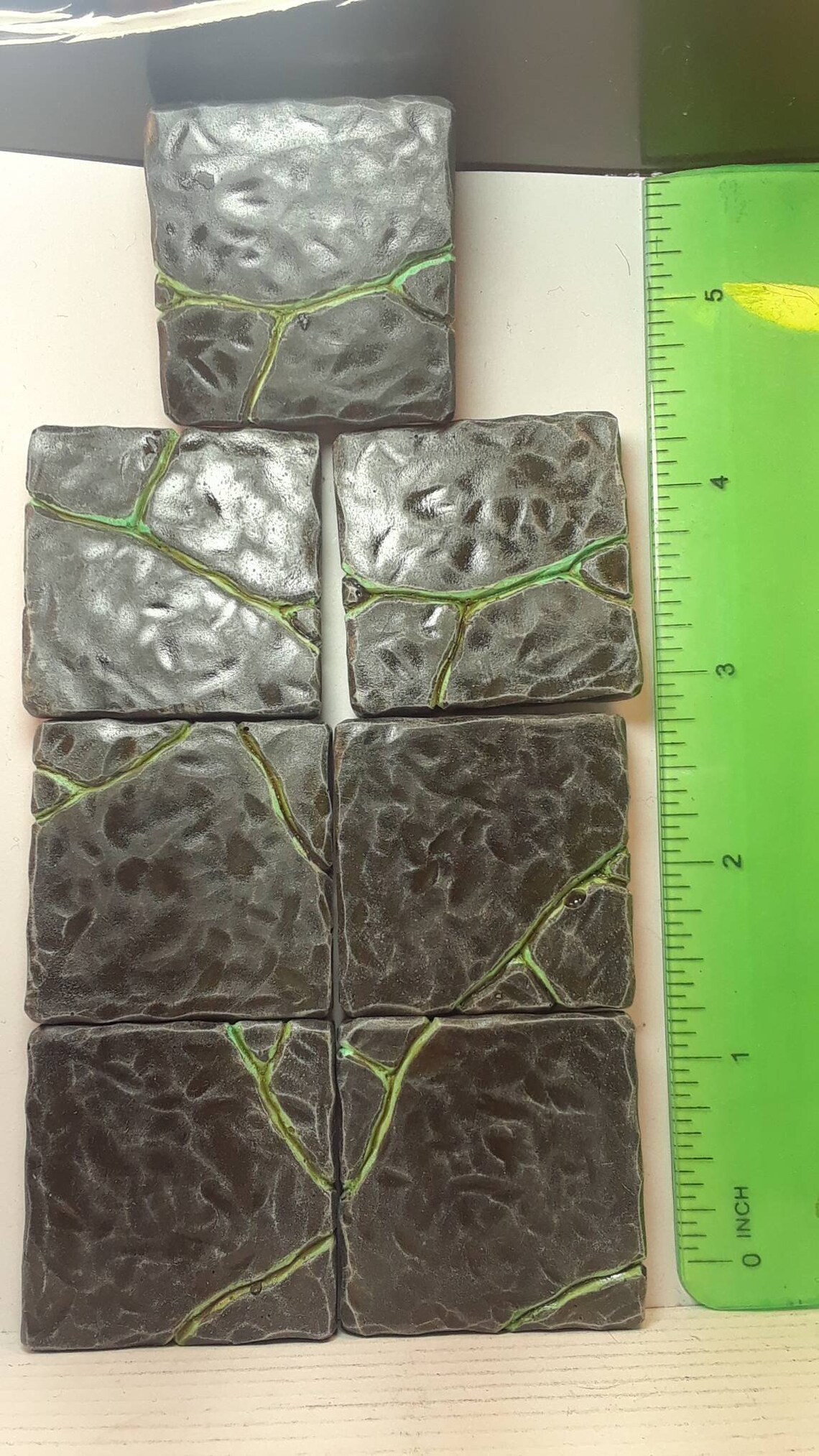 D&d Dungeon Tiles Swamp/acid/arcane Themed Tiles 20 in Set Starter Set ...