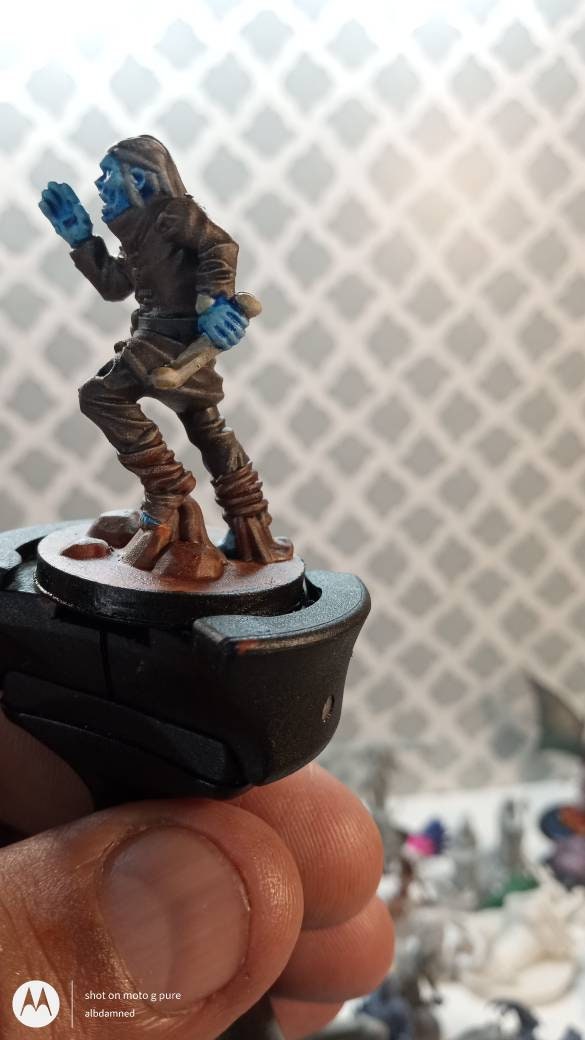 D&d Miniatures Ghouls/zombies Mini by 3d Print Hard Plastic Mini Hand ...