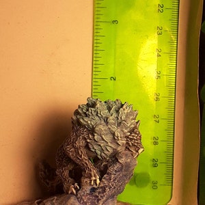 D&d Miniature Winter Wolf/dire/white Timber Wolf Miniature From 3d ...