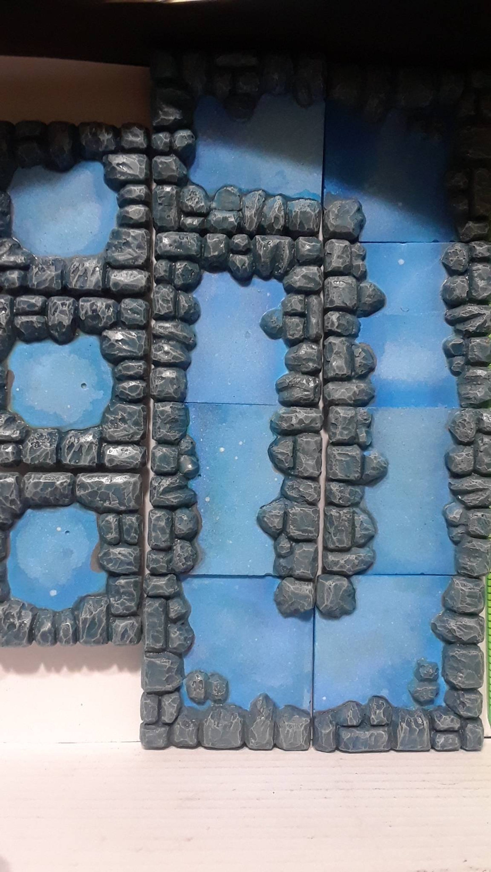 D&d Minatures Dungeon Tile Set Water Themed/cold Wet Frosty Dungeon ...