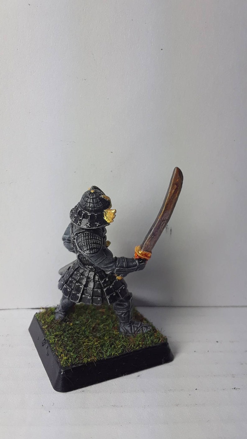 28mm fantasy miniatures samurai miniature hand painted for | Etsy