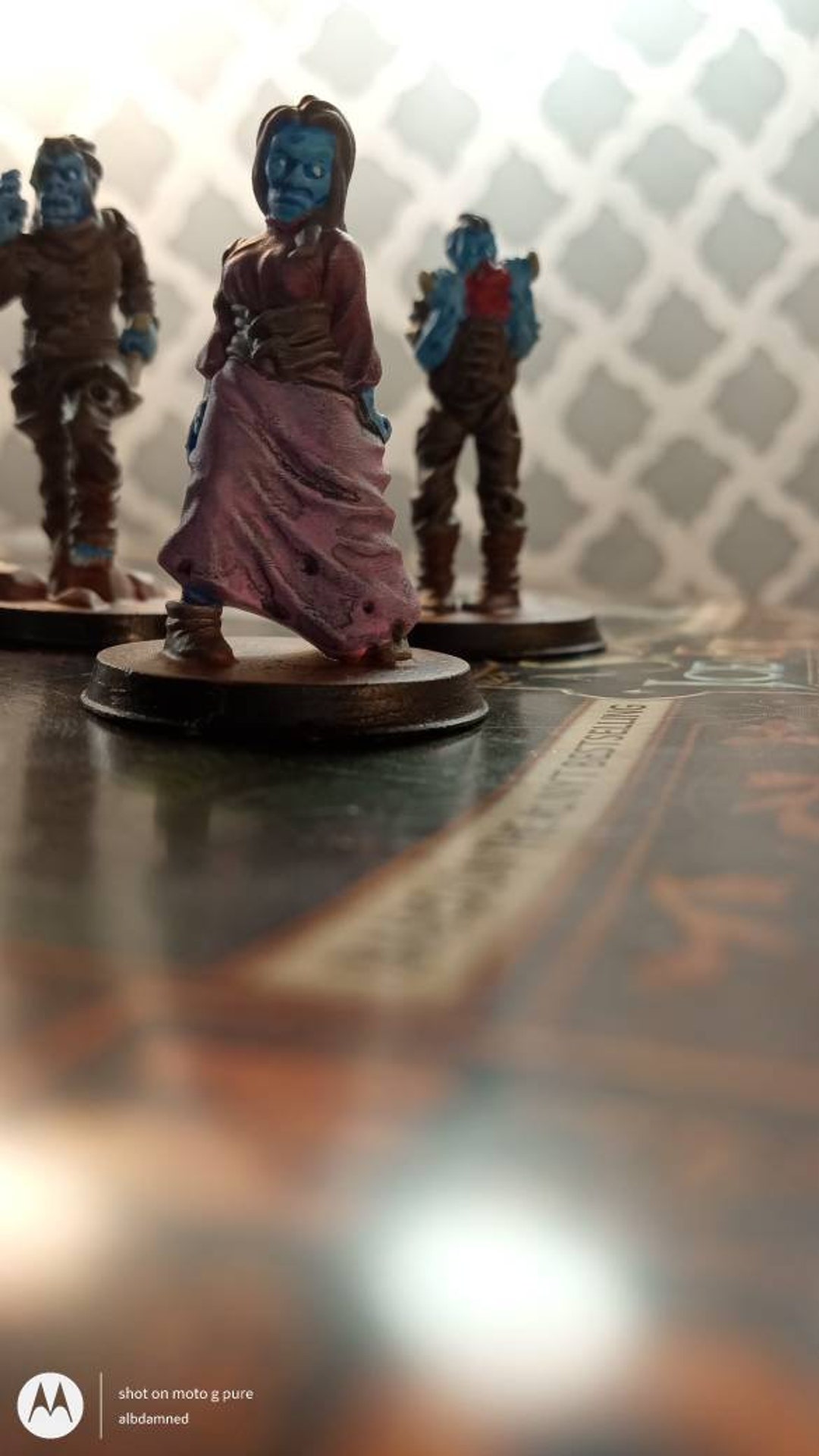 D&d Miniatures Ghouls/zombies Mini by 3d Print Hard Plastic Mini Hand ...