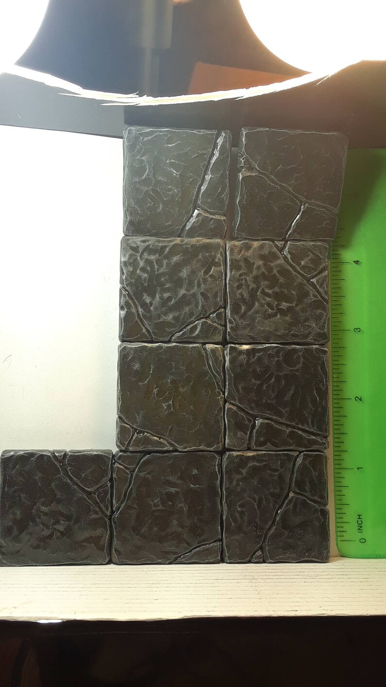 D&d Dungeon Tiles Swamp/acid/arcane Themed Tiles 20 in Set Starter Set ...